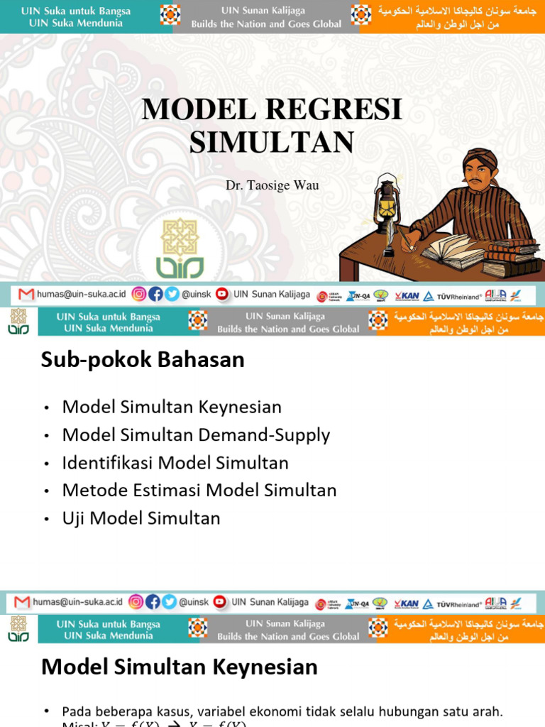 Model Simultan | PDF