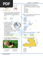 G-5 MMO 2024 (Intensive) Final | PDF | Area | Mathematics