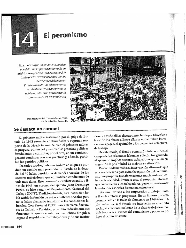 Peronismo 3 | PDF