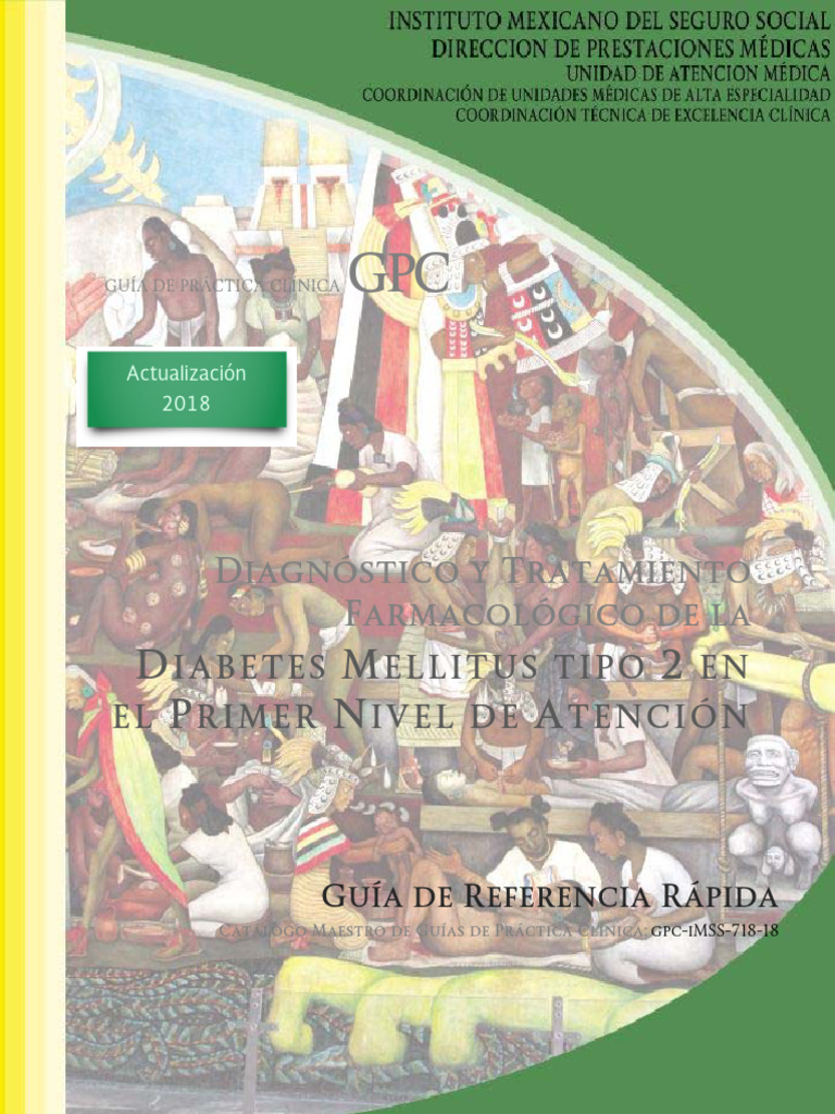 GPC-IMSS-718-18, Diagnóstico y Tratamiento Farmacológico de La Diabetes ...