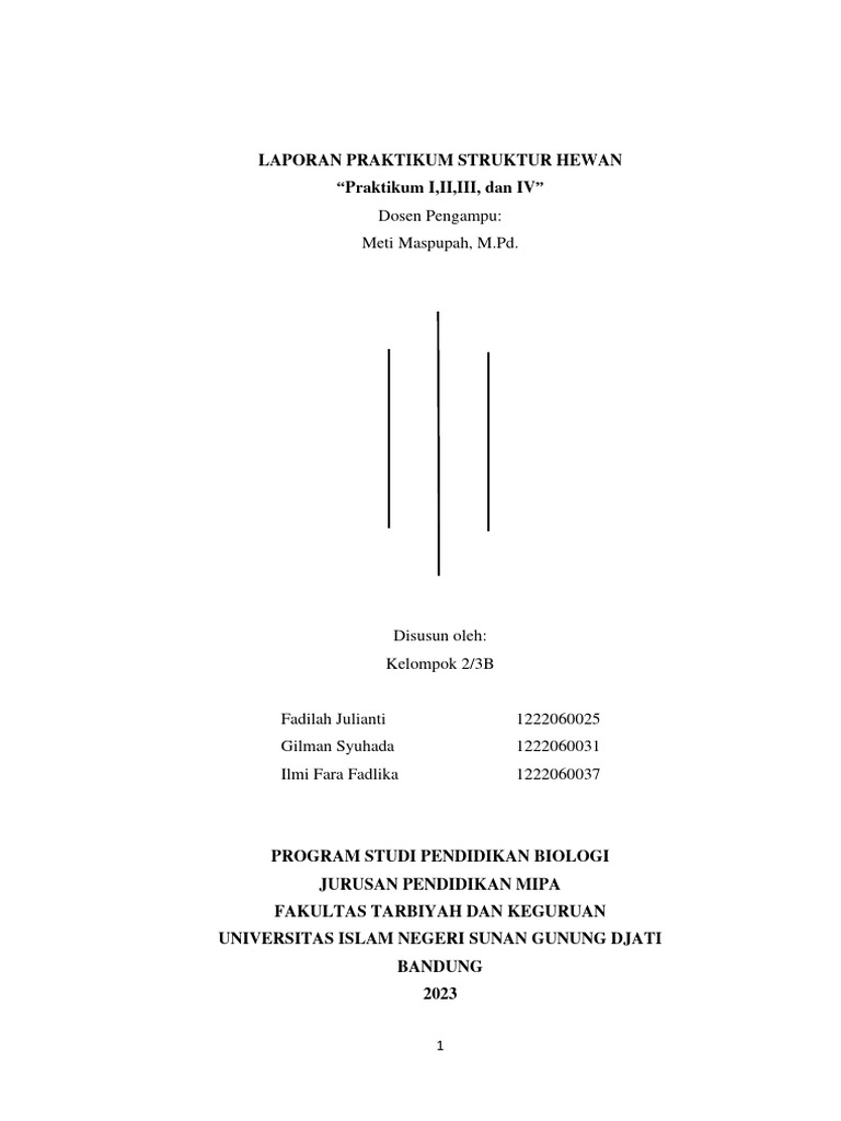 Laporan Praktikum Struktur Hewan I II III IV Bundel Kel 2 3b | PDF ... Laporan Praktikum Struktur Hewan I II III IV Bundel Kel 2 3b | PDF ...