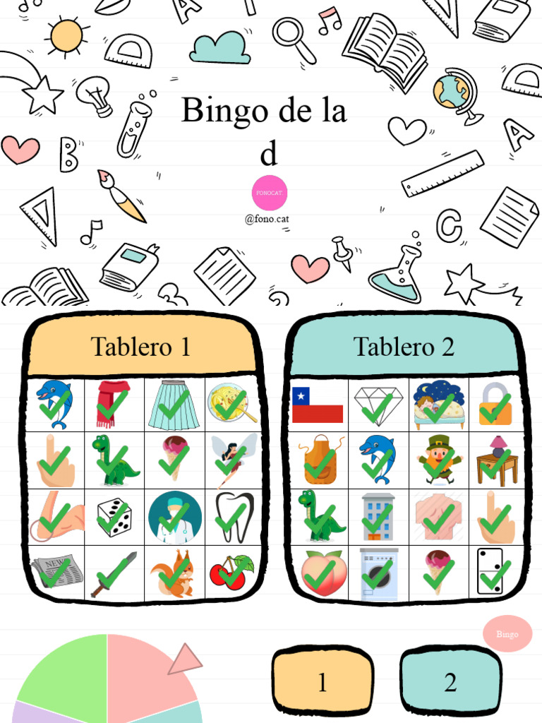 Copia de Bingo D | PDF