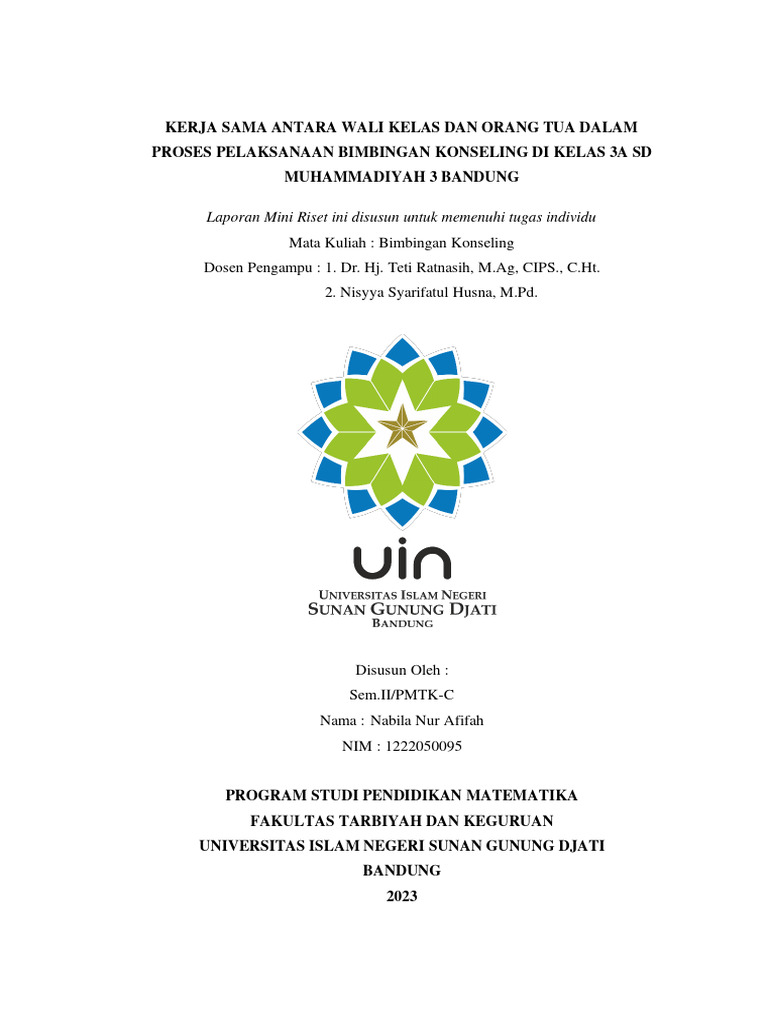 Mini Riset - Nabila Nur Afifah | PDF