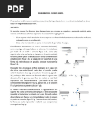 Equilibrio Ejercicios Resueltos Parte II y Ejercicios Propuestos | PDF | Fuerza | Viga (Estructura)