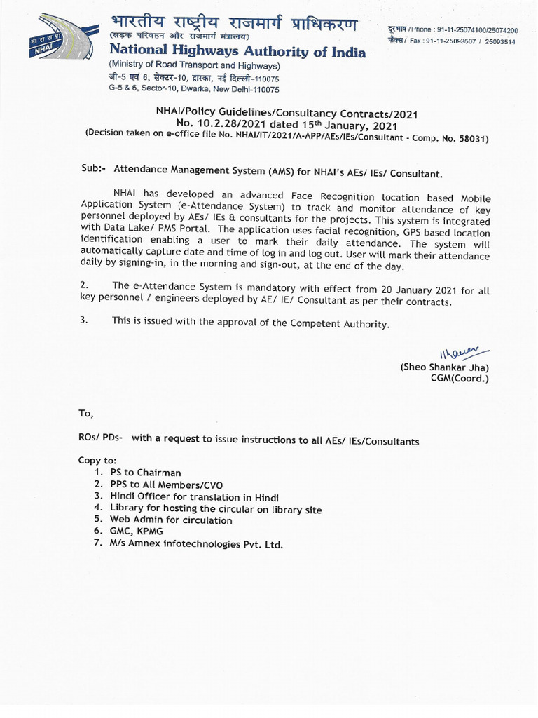NHAI Guideline 10.2 | PDF