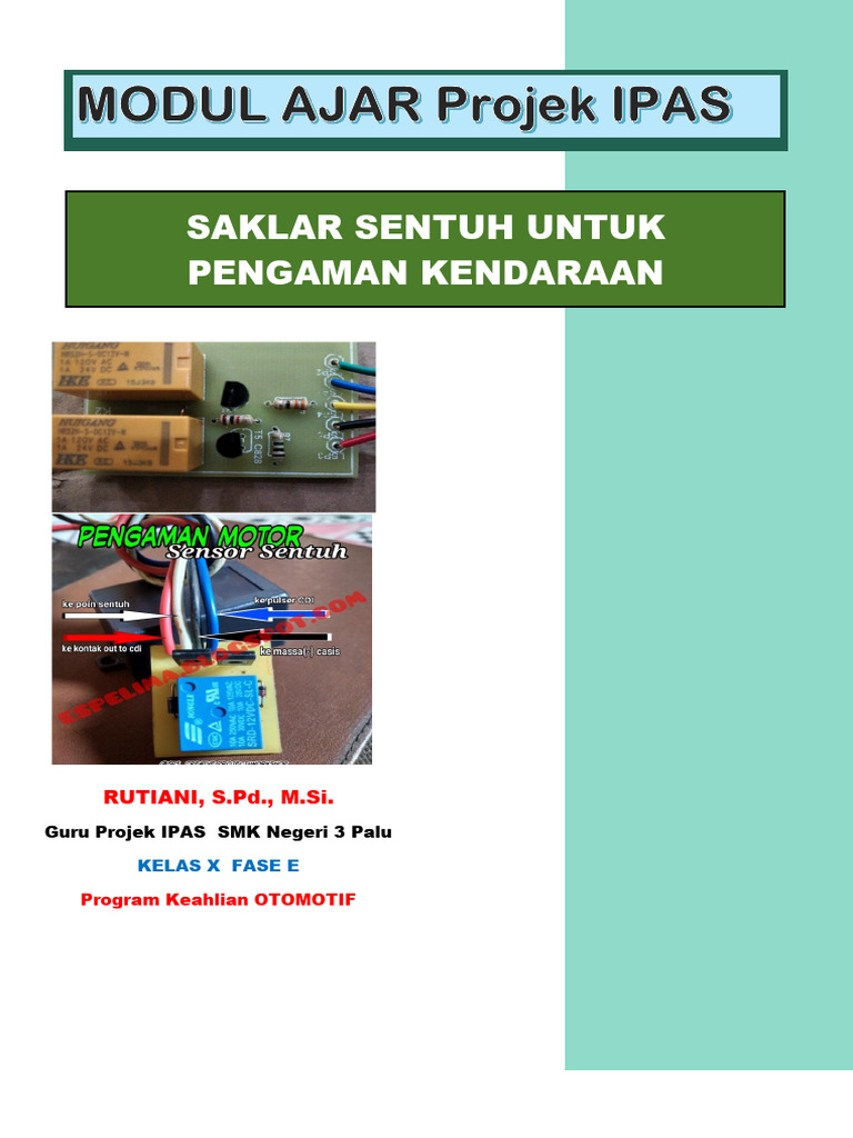 Workshop Pembelajaran Modul Ajar - SMK - Ipas - Rutiani | PDF