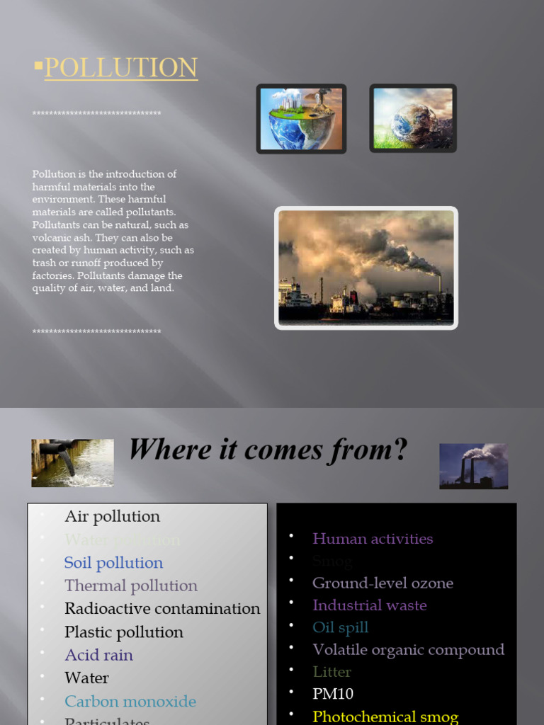 Pollution | PDF