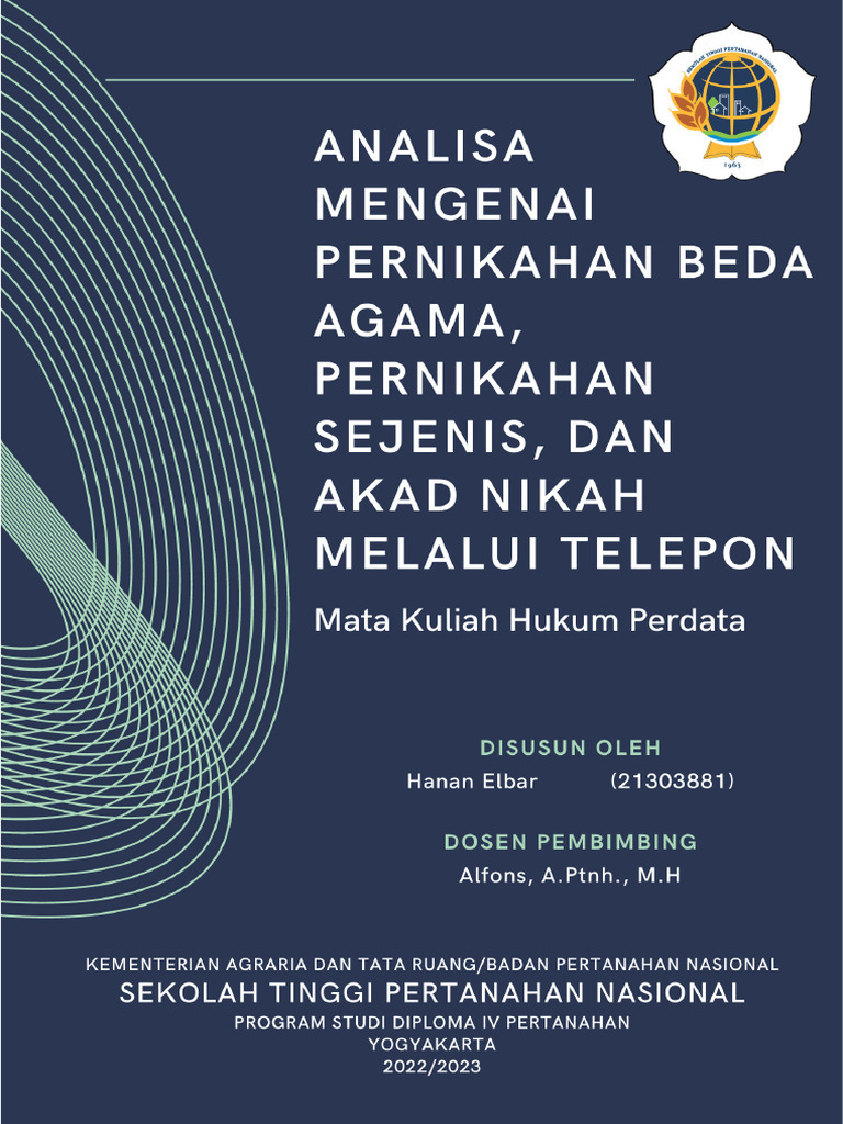 Analisa Mengenai Pernikahan Beda Agama Pernikahan Sejenis Dan Akad