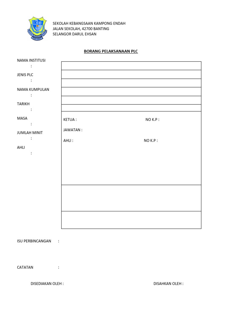 Borang 2 SPLKPM | PDF