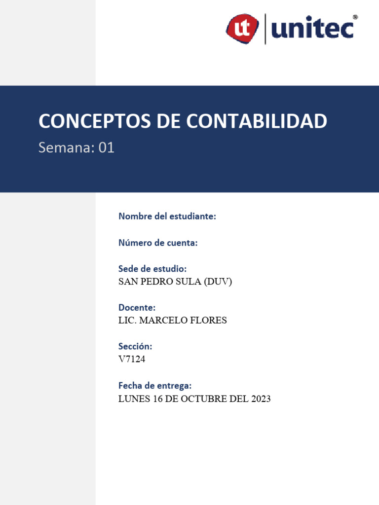 Conceptos de Contabilidad | PDF | Contabilidad | Negocios económicos