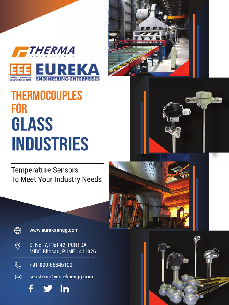 Thermocouple Glass Industries | PDF | Thermocouple | Glasses