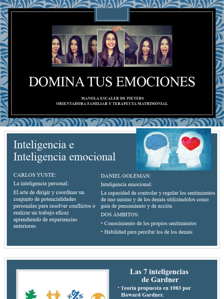 Domina Tus Emociones | PDF | Autosuperación