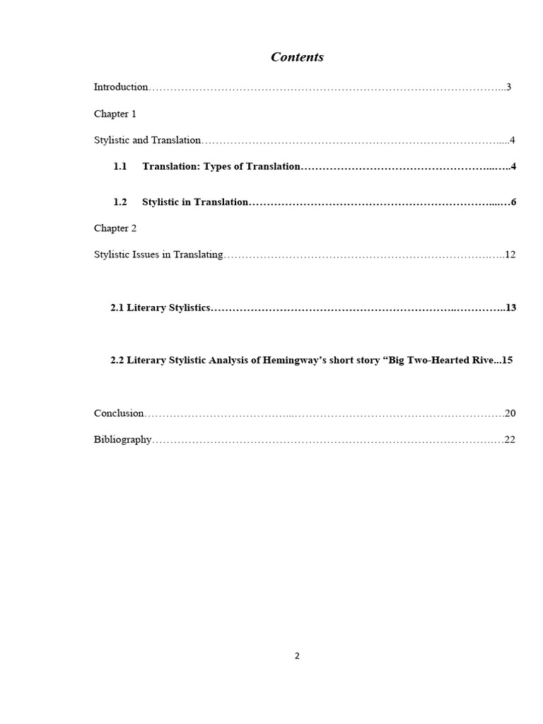 The Stylistic Peculiarities of Types of Translation | PDF ...