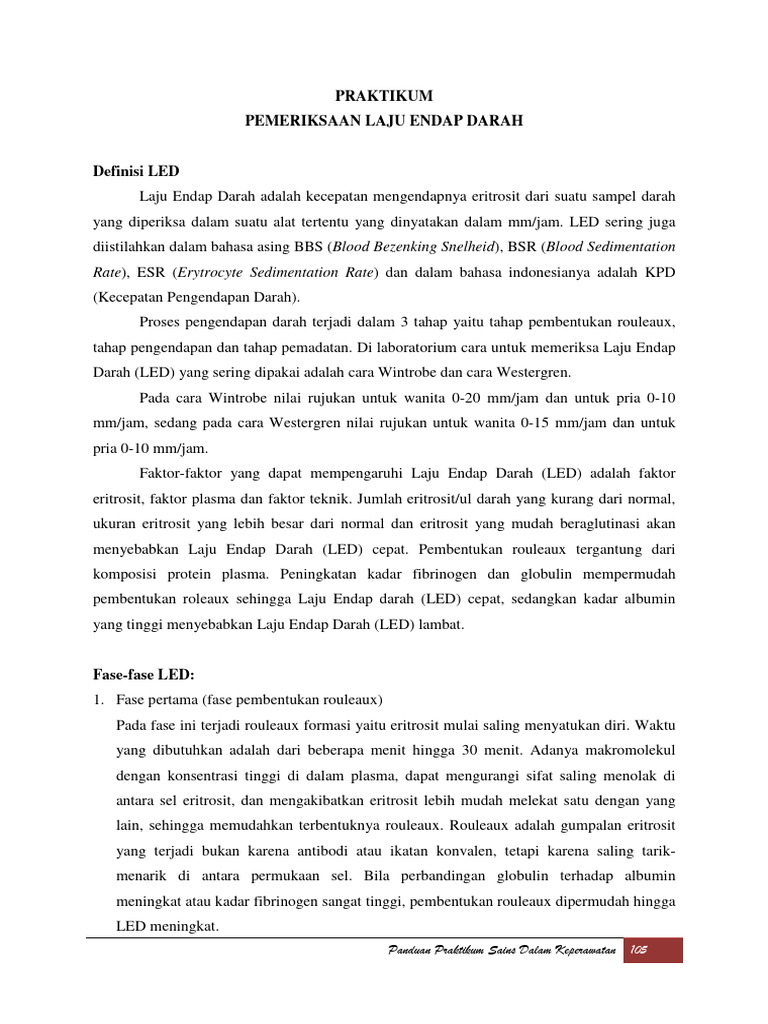 Panduan Praktikum LED | PDF