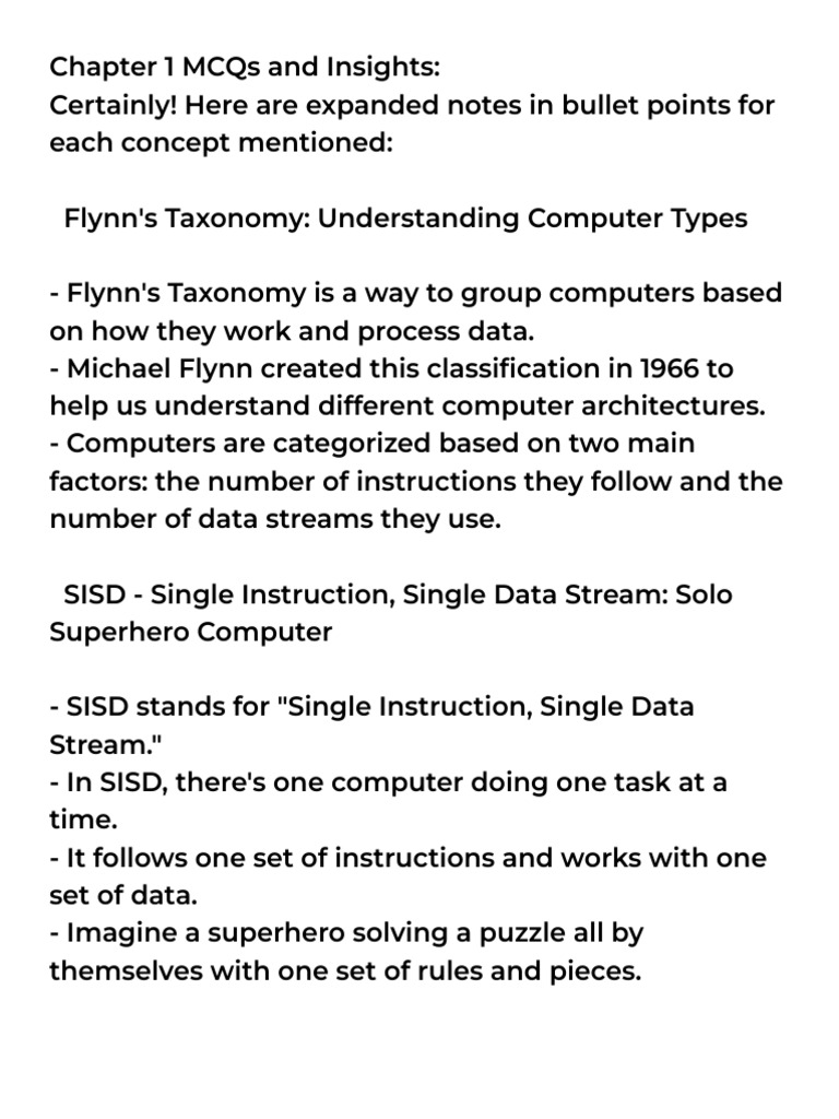 Notes Pdc Pdf Computer Architecture Concurrent Computing