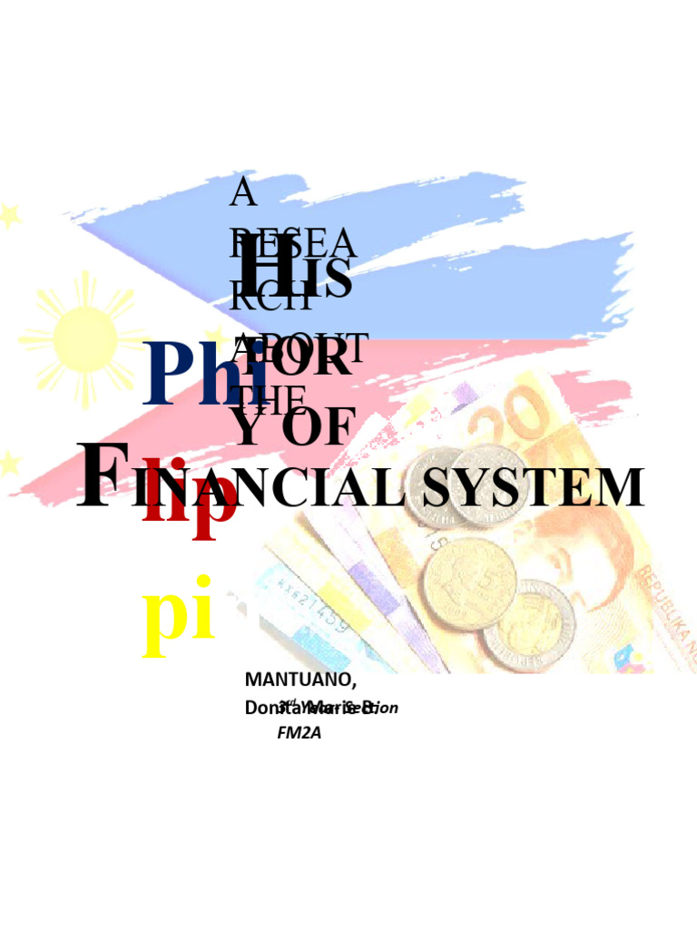 History of Philippine Financial System | PDF | Banks | Financial Services