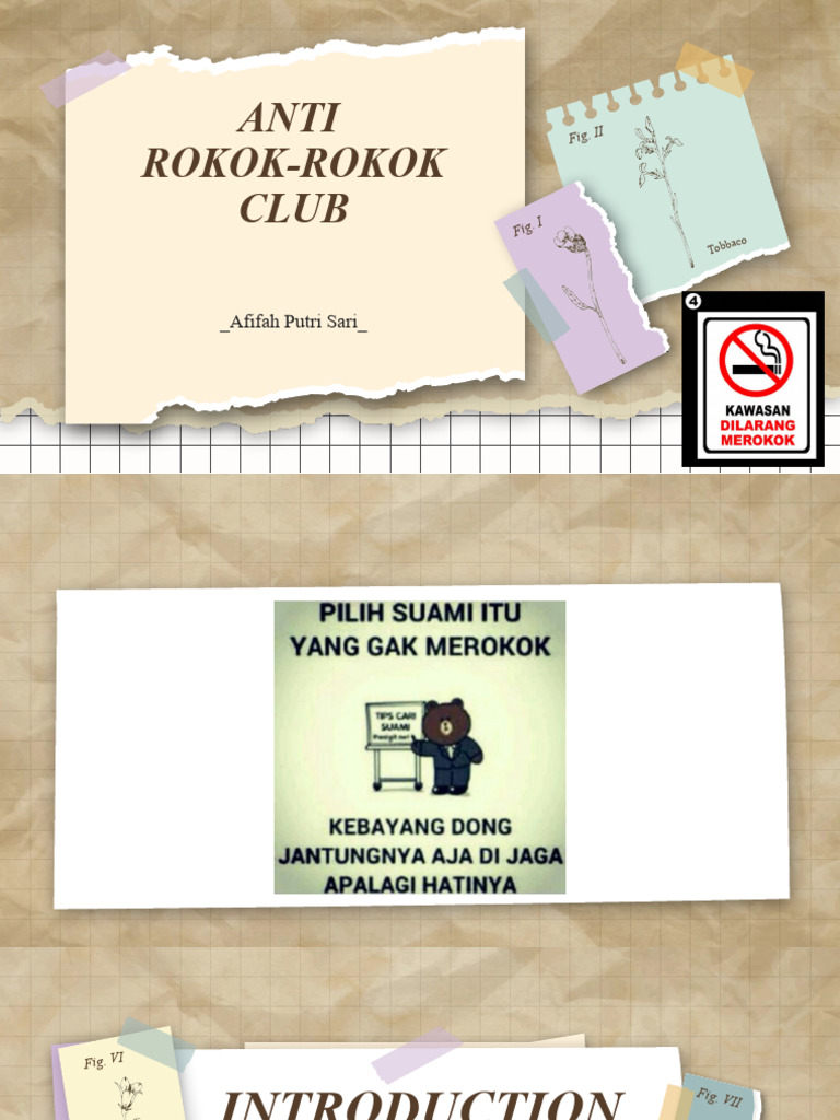 Anti Rokok-Rokok Club | PDF