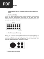 Prinsip Seni Rupa Dan Gambarnya 1. Kesatuan (Unity) | PDF | Seni