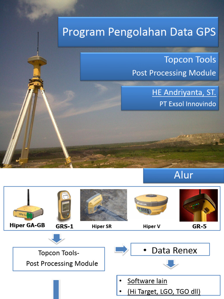 Program Pengolahan Data GPS | PDF