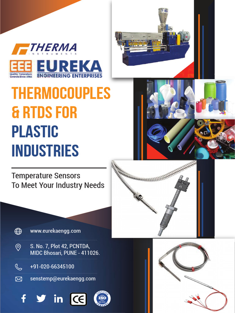 Thermocouple Plastic - Industries | PDF | Thermocouple | Extrusion