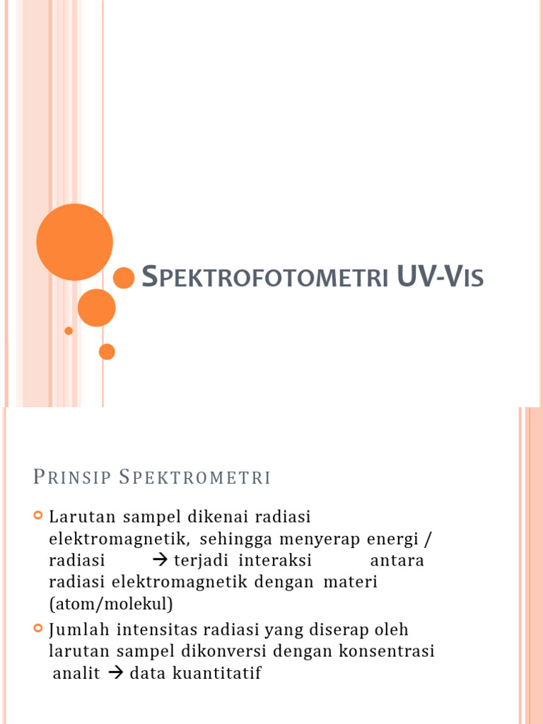 Spectro Foto Metri | PDF