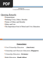 Civic Education Lecture Notes | PDF | Civics | Civic Engagement