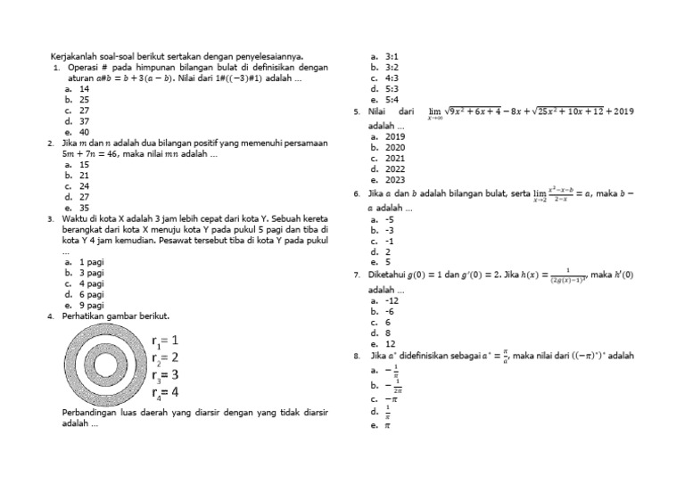 Latihan UTBK XII IPA 2 | PDF