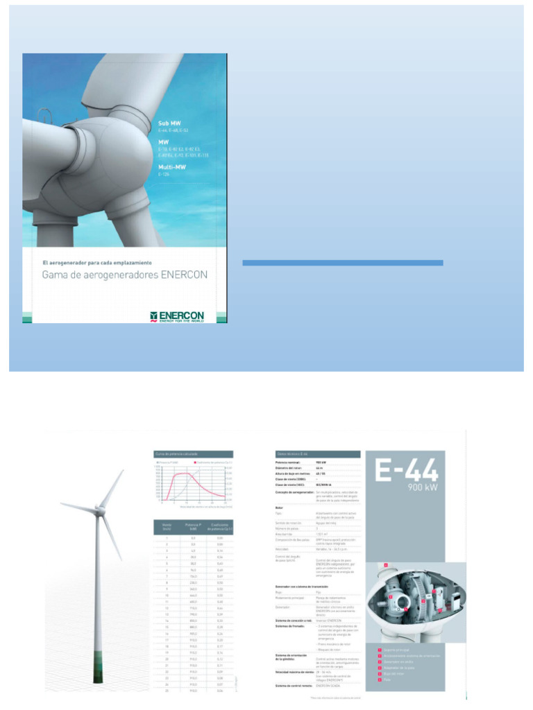 Aerogeneradores Enercon | PDF