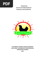 Contoh Proposal Bantuan Ternak Ayam Petelur | PDF