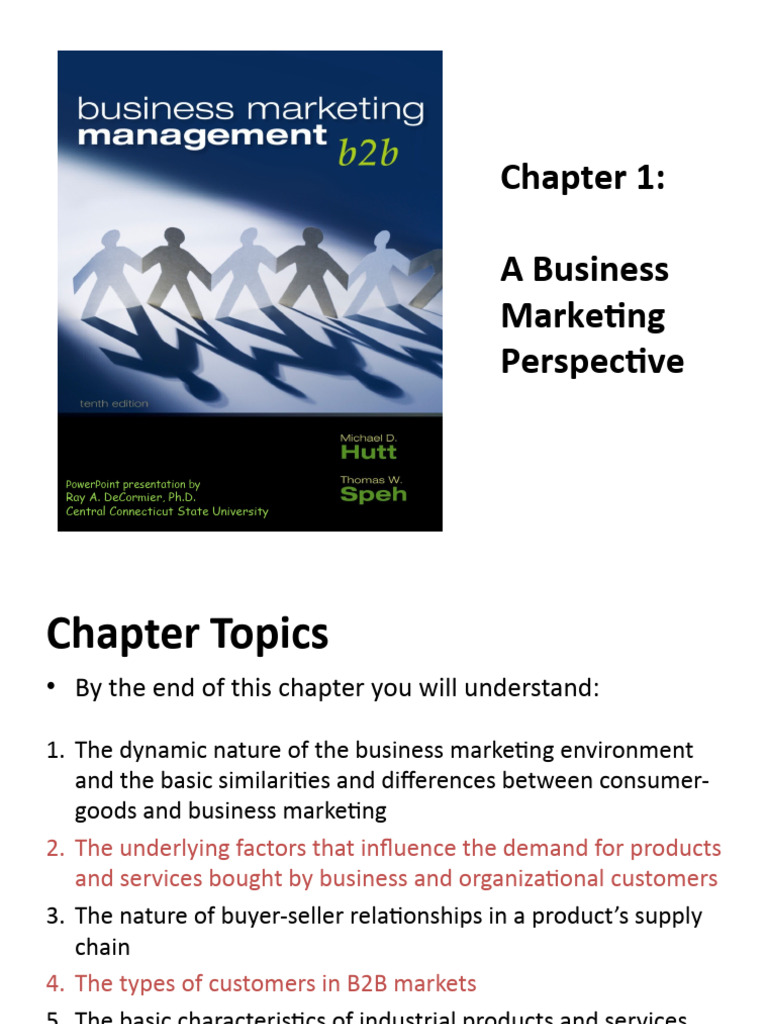 Business Marketing Perspective - B2B MKTG | PDF | Marketing | Demand