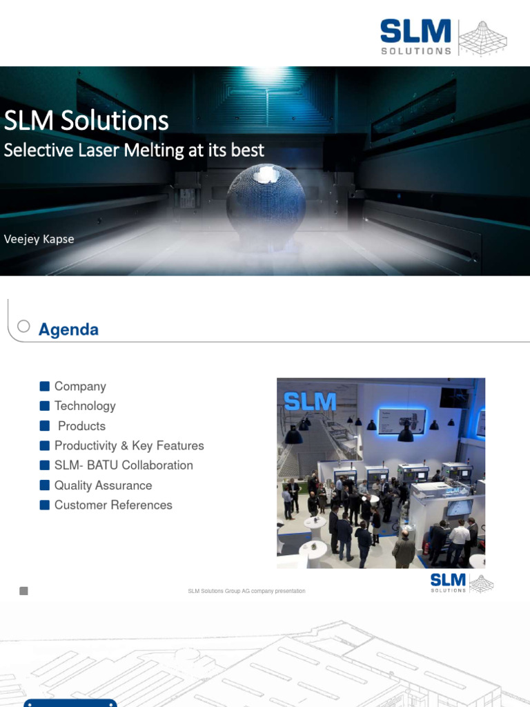 SLM Presentation | PDF