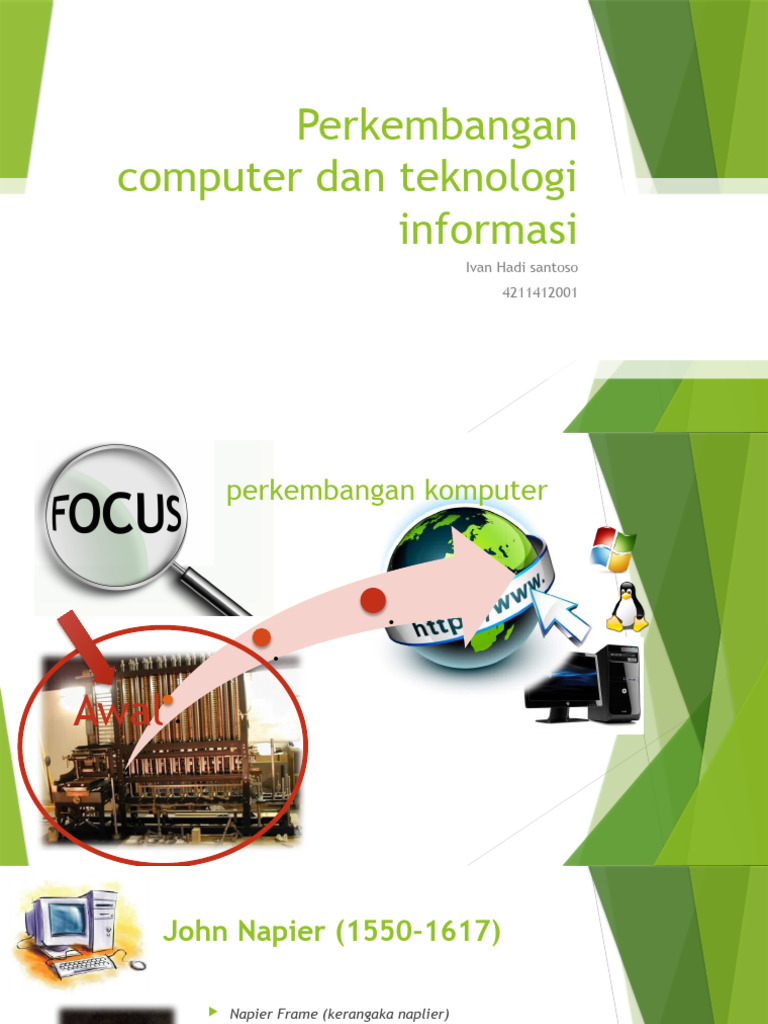 Perkembangan Computer Dan Teknologi Informasi | PDF