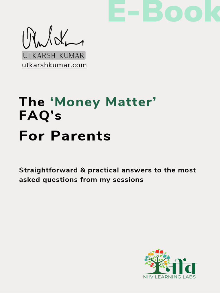 Simple Guide To Raise Financially Responsible Children (The Money ...