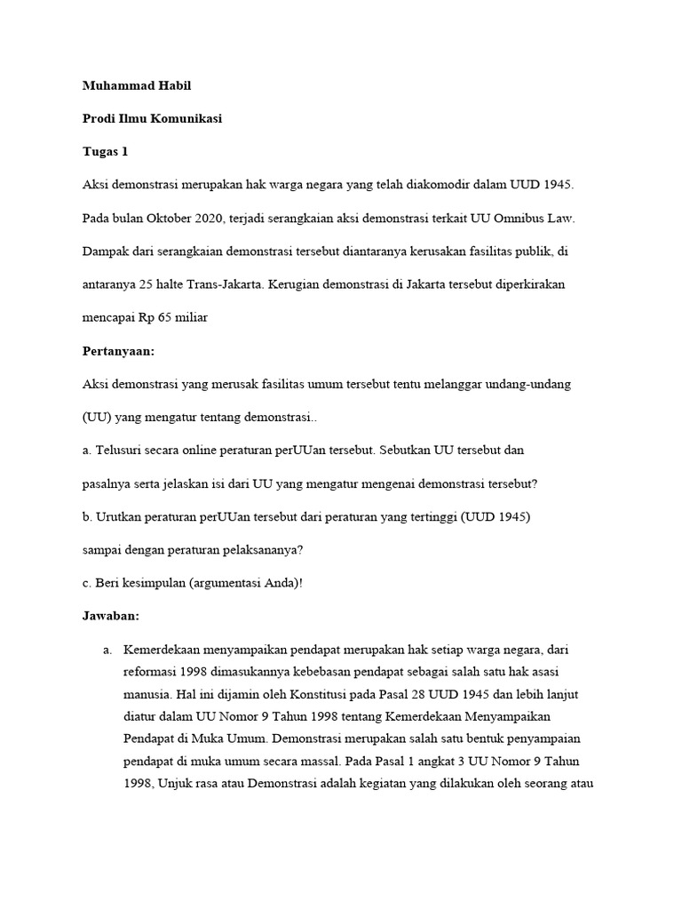 Ilpol Muhammad Habil | PDF