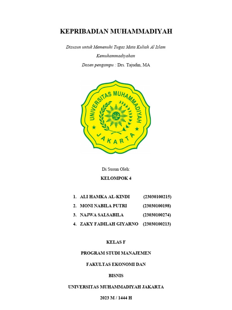 Makalah Aik 4 | PDF
