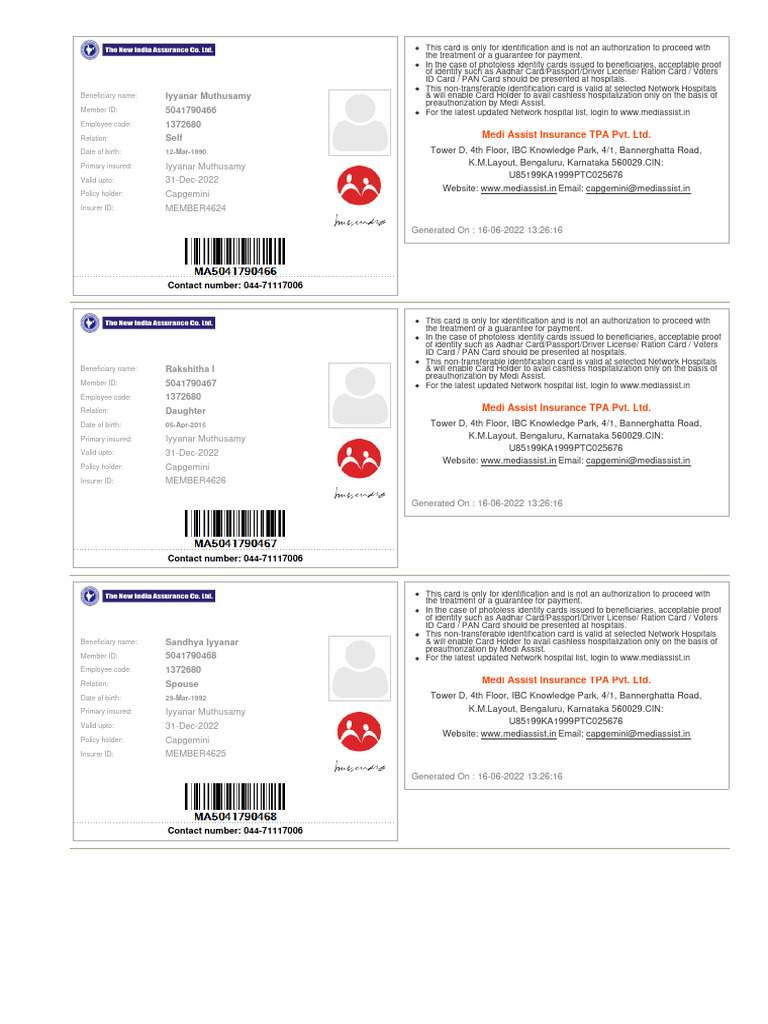 Medibuddy Card | PDF