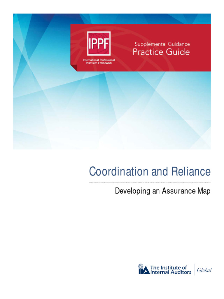 29 - PG - Coordination and Reliance Developing An Assurance Map ...