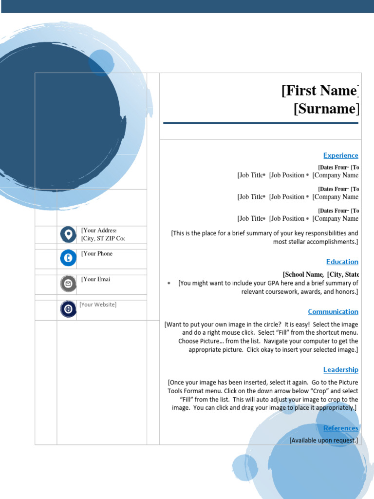 Contoh Template CV 4 | PDF | Computing | Software
