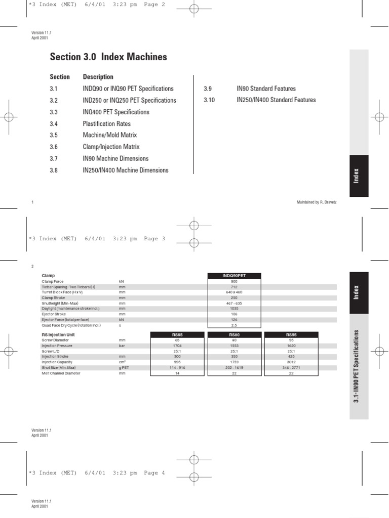 Husky Index Product Guide Metric | PDF | Screw | Mechanical Engineering