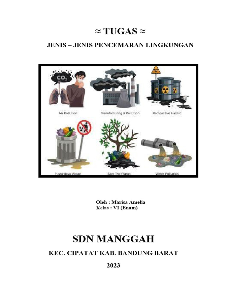 Macam - Macam Pencemaran Lingkungan | PDF Macam - Macam Pencemaran Lingkungan | PDF