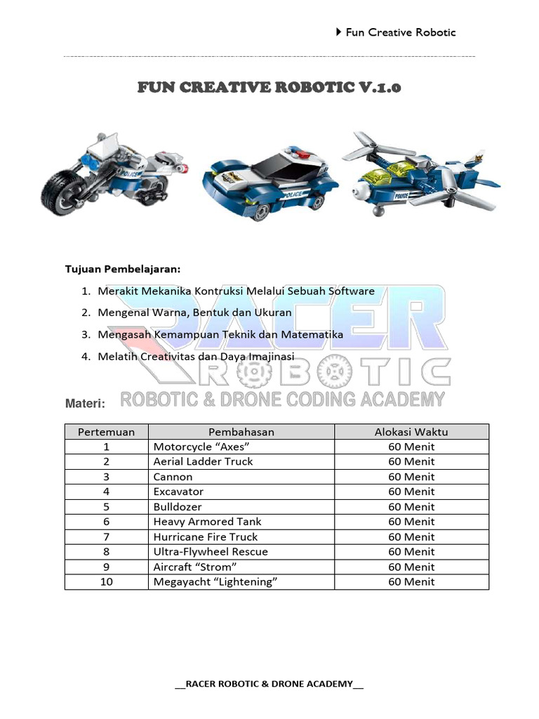 E-Book Fun Creative Robotic V.1.1 Baru BGT | PDF | Teknologi & Rekayasa