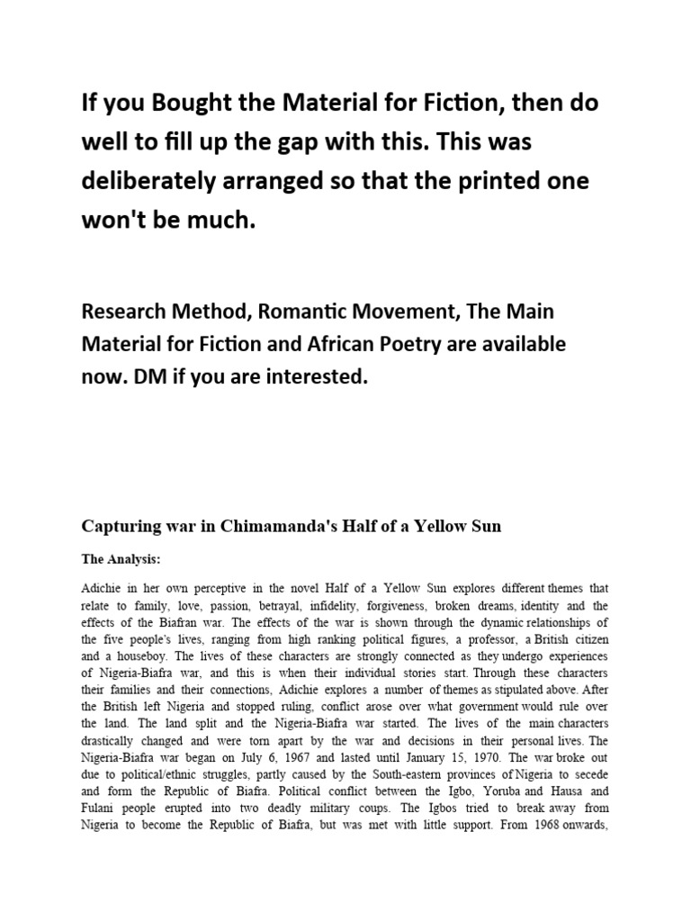 Fiction Make Up | PDF