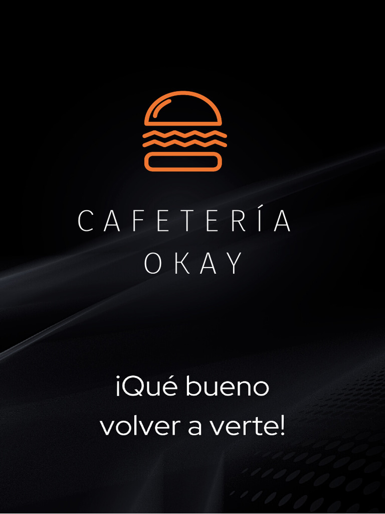 Menú Cafetería Okay | PDF