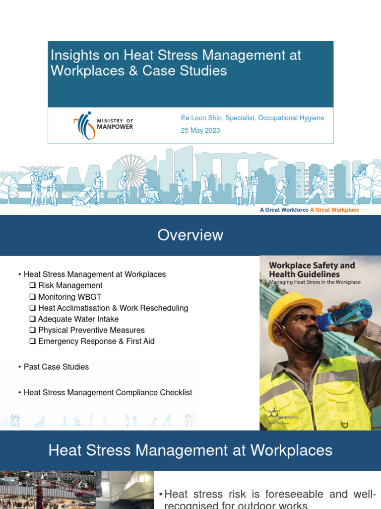 P2 Insights On Heat Stress Management at Workplaces and Case Studies by ...