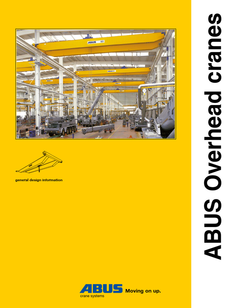 Abus Crane Data | PDF | Crane (Machine) | Manufactured Goods