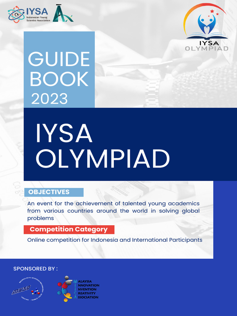 Guide Book Iysa Olympiad | PDF