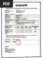 Pressure Test Certificate | PDF | Pressure Measurement | Leak