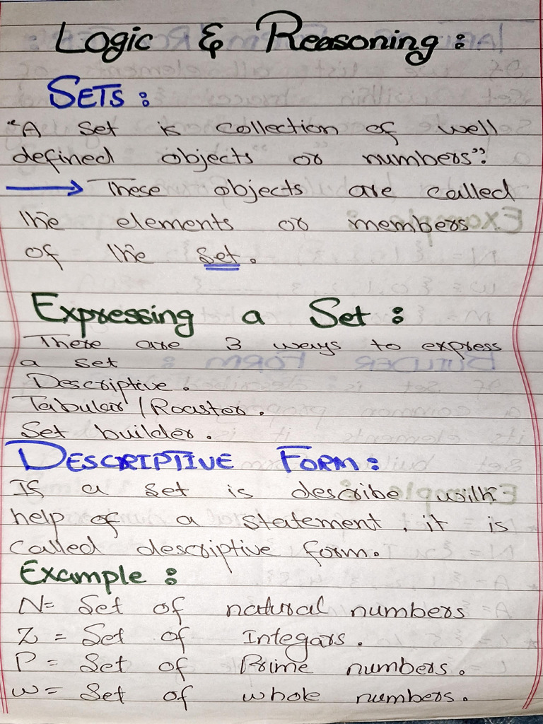 Logic and Reasoning | PDF