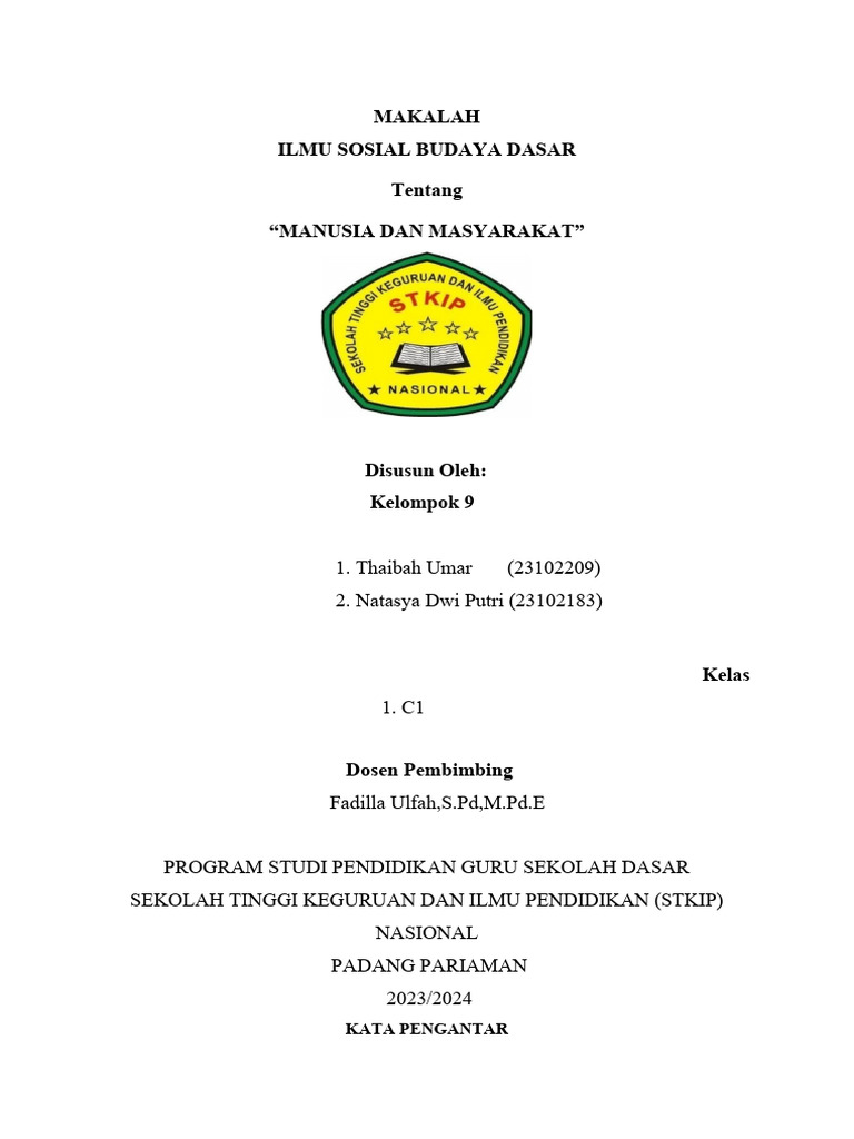 Makalah Isbd Kel 9 | PDF
