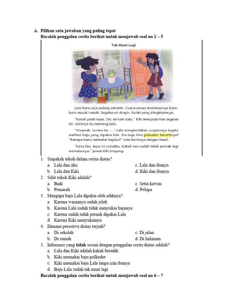 PH Bindo Bab 1 | PDF